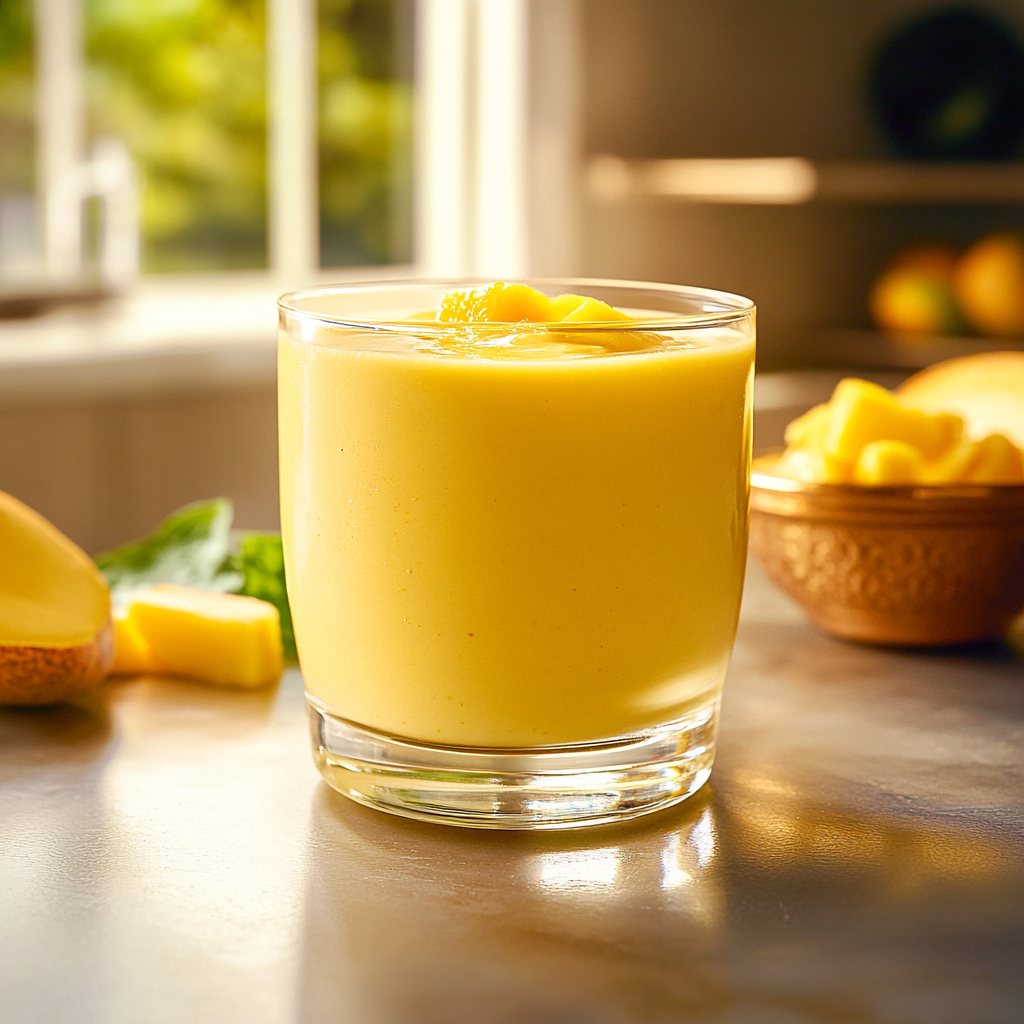 Refreshing Mango Lassi