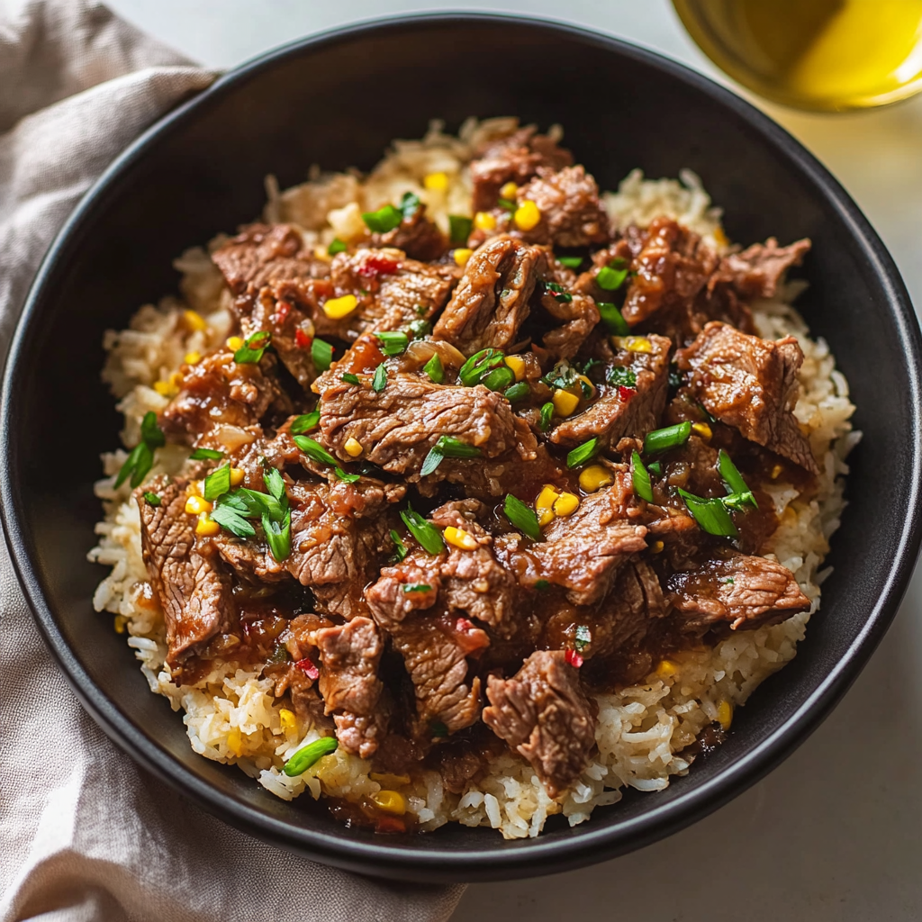 Comforting Beef and Rice Recipe