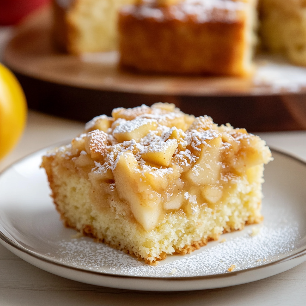 Apple Cake with Box Cake Mix