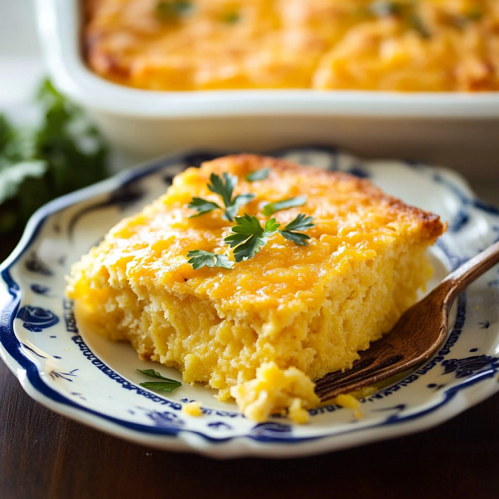 Cornbread Casserole Jiffy-Style