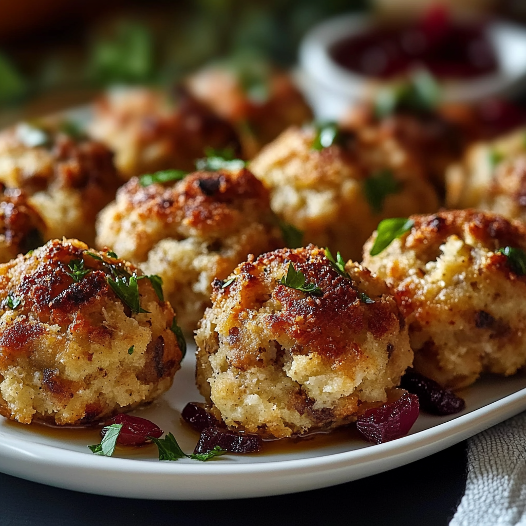 Turkey Stuffing Balls