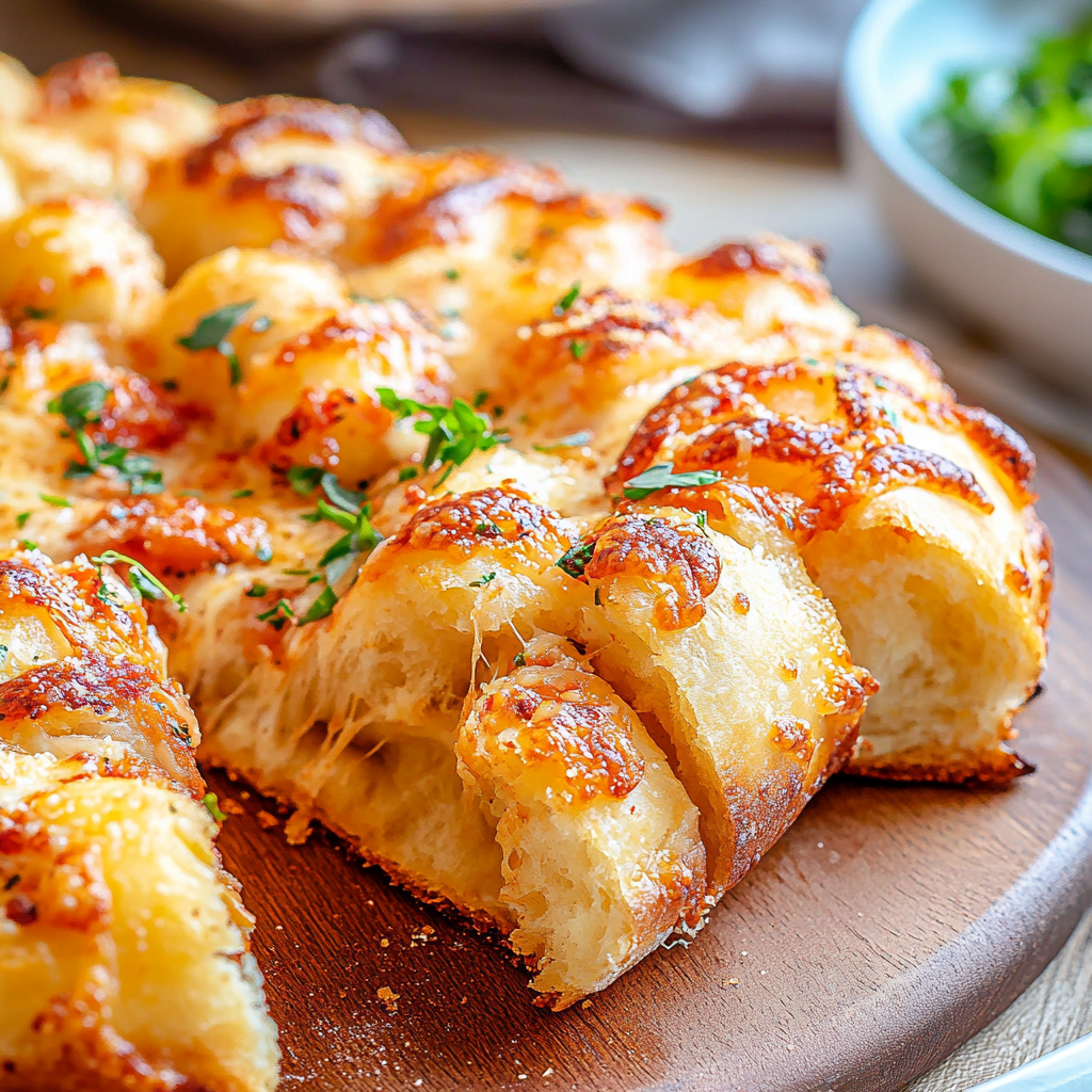 Pull Apart Pizza Bread