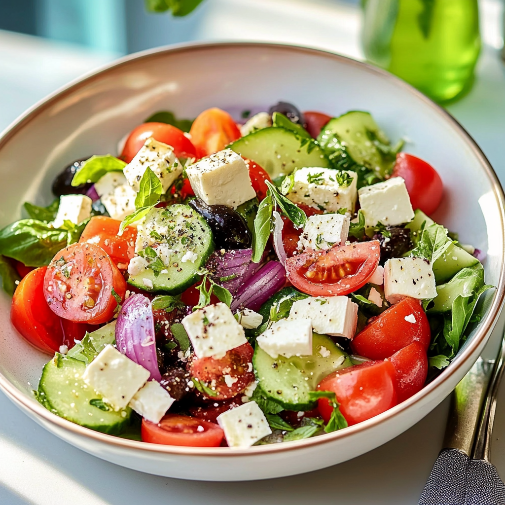 Enticing Greek Salad Recipe