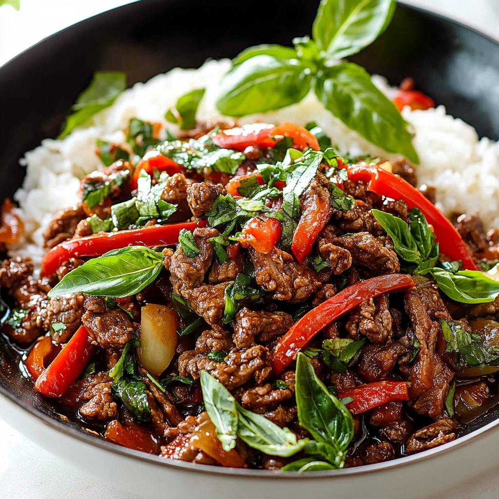 Thai Basil Beeffeed
