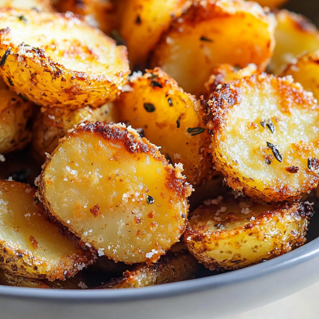 Crispy Parmesan Potatoes