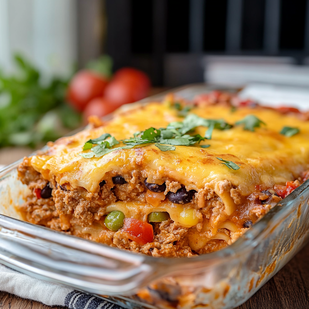 Frozen Burrito Casserole