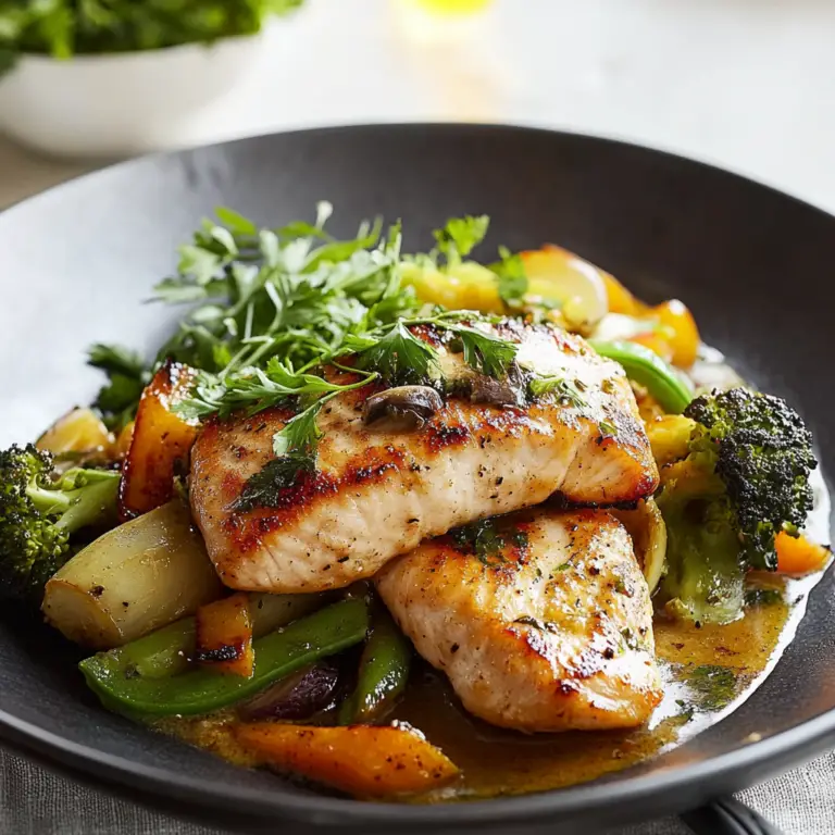 Delicious High Protein Low Carb Meal