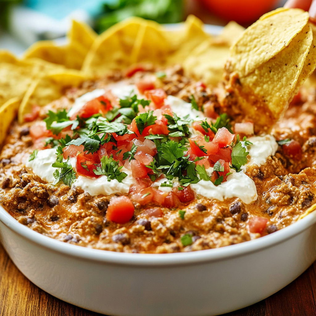 Taco Dip with Cream Cheese