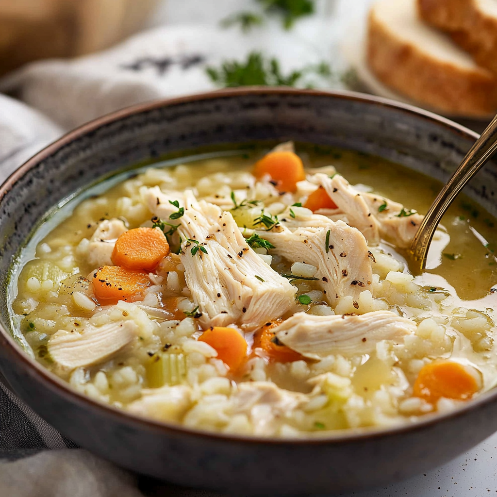Comforting Chicken and Rice Soup